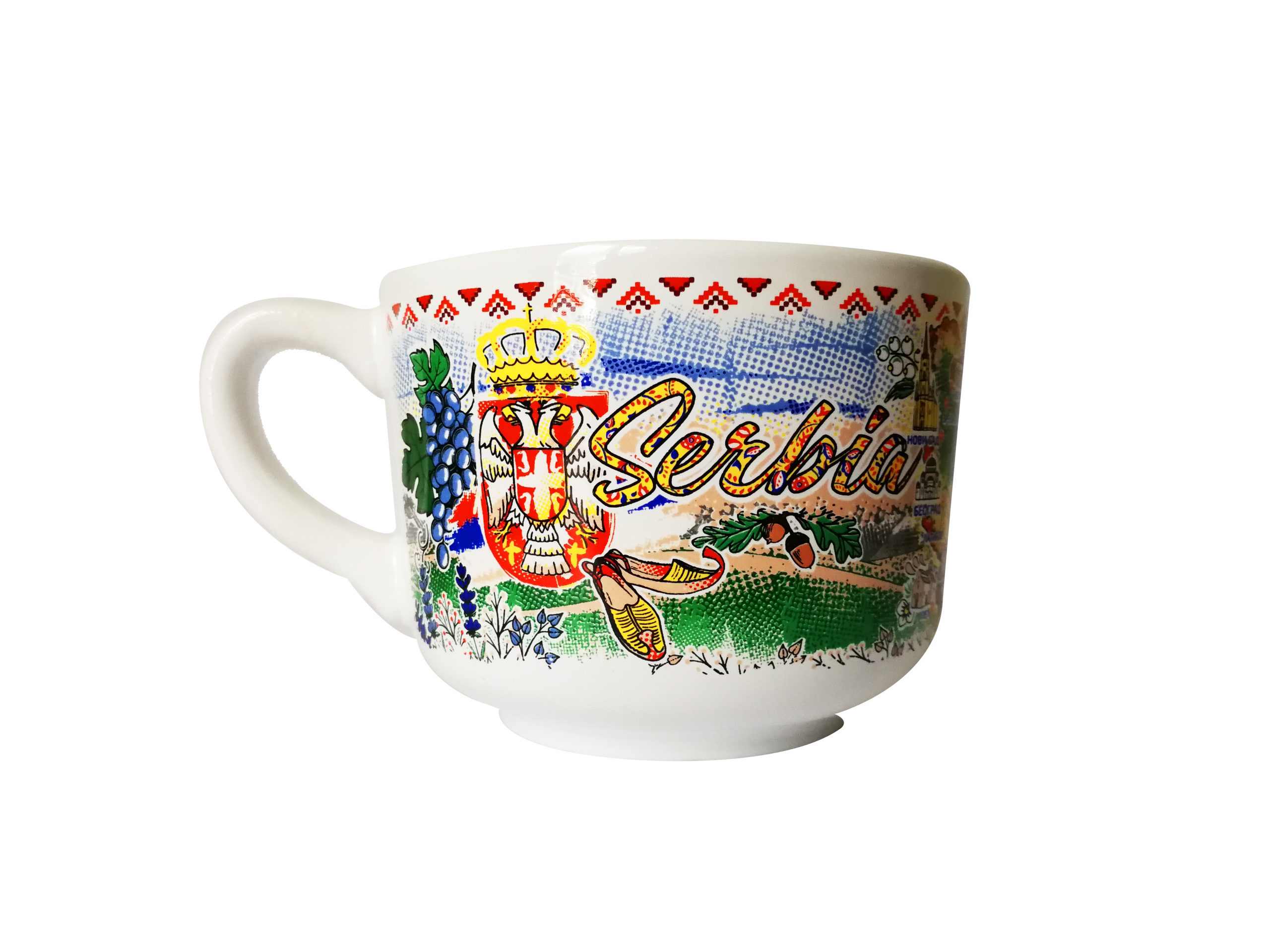 ŠOLJA(CINIJA) SA DRŠKOM- SRBIJA - Milda Shop